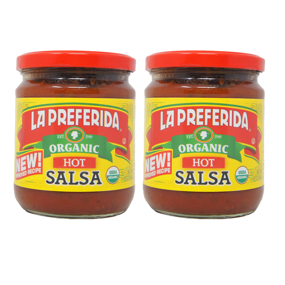 TheLowex La Preferida Organic Hot Salsa 15 Oz 2 Pack TheLowex La Preferida Organic Hot Salsa 15 Oz 2 Pack